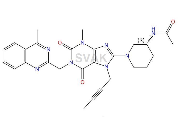:: Linagliptin Acetamide | CAS No: 1803079-49-3 | SVAK Life Sciences::